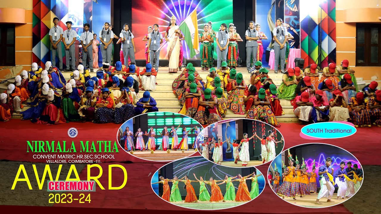 Award Ceremony 2023-24 | India-Southern Culture | Nirmala Matha Convent ...