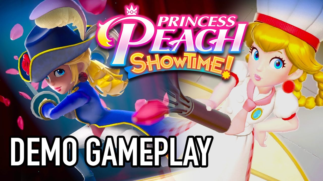"DELICIOUS GAMEPLAY 🍰" Princess Peach: Showtime! Demo Gameplay - YouTube