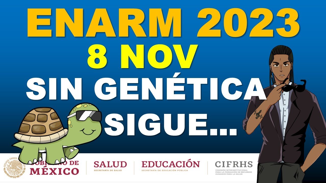 CUÁL SIGUE, CÓMO VAMOS 8 DE NOVIEMBRE ENARM 2023 SELECCIÓN DE ...