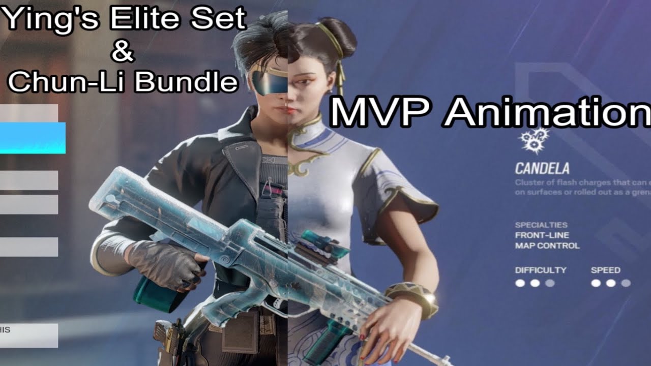 Rainbow 6 Siege: Elite Ying/Chun-Li MVP Animation - YouTube