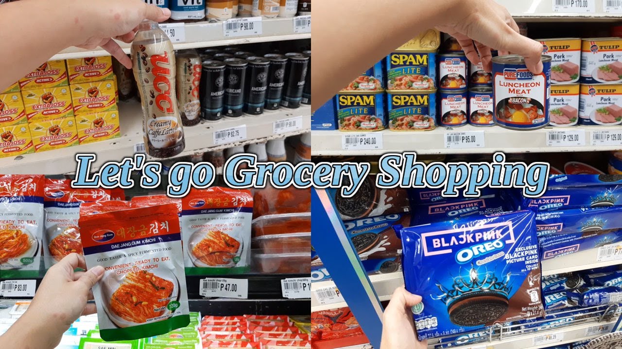 Let's Go Grocery Shopping Together at a Supermarket Prices Included ...