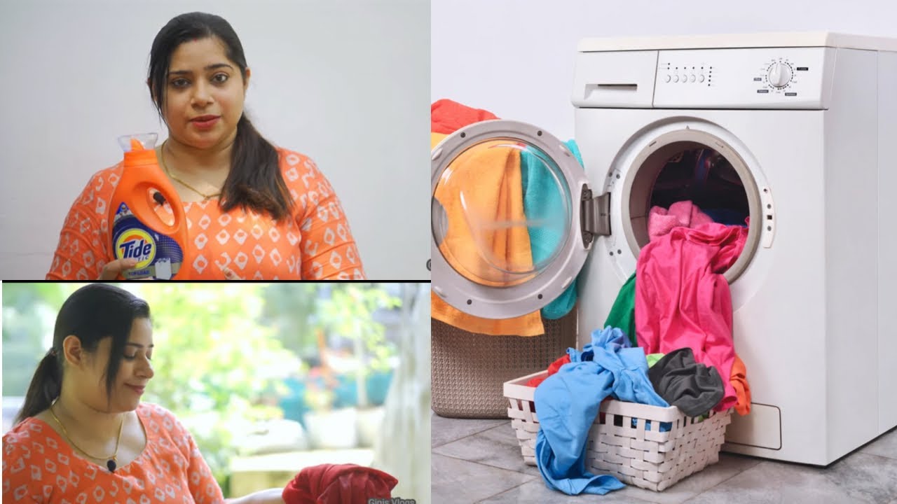 My new Solution for cleaning clothes with Tide Matic Liquid / Ginis ...