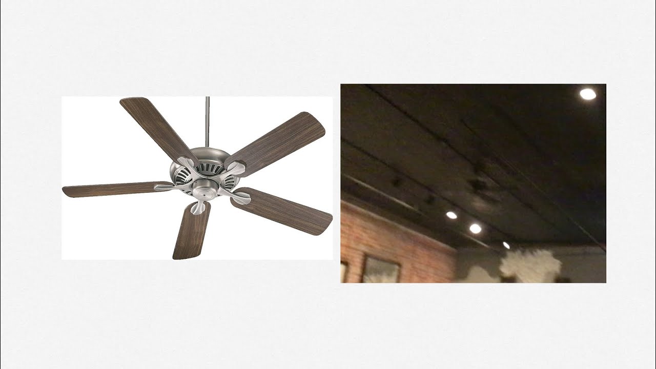 X2 Quorum Pinnacle and X2 FASCO Charleston Ceiling Fans at Vincenzo’s ...