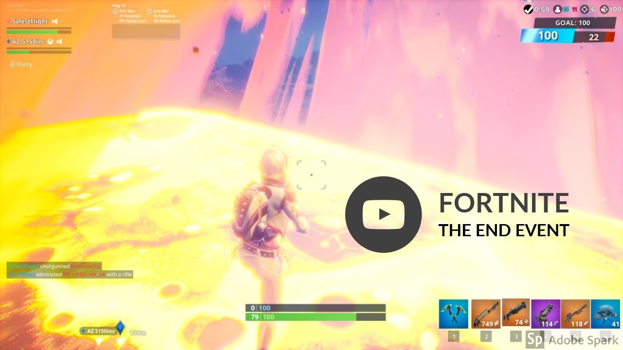FORTNITE THE END EVENT - YouTube