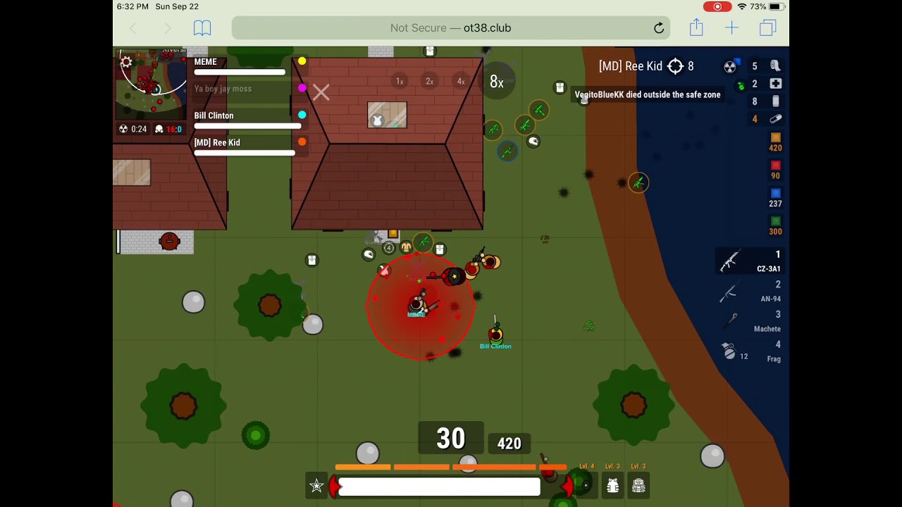 CZ is to good Surviv.io 50v50 highlights - YouTube