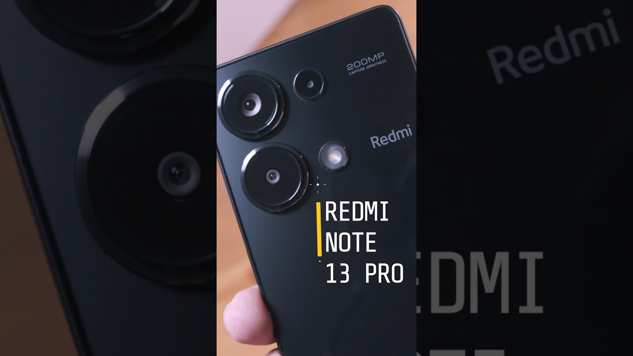 Redmi Note 13 Pro | 120Hz AMOLED, G99 Ultra, 200MP Camera #xiaomi #redminote13pro #tech #mobile
