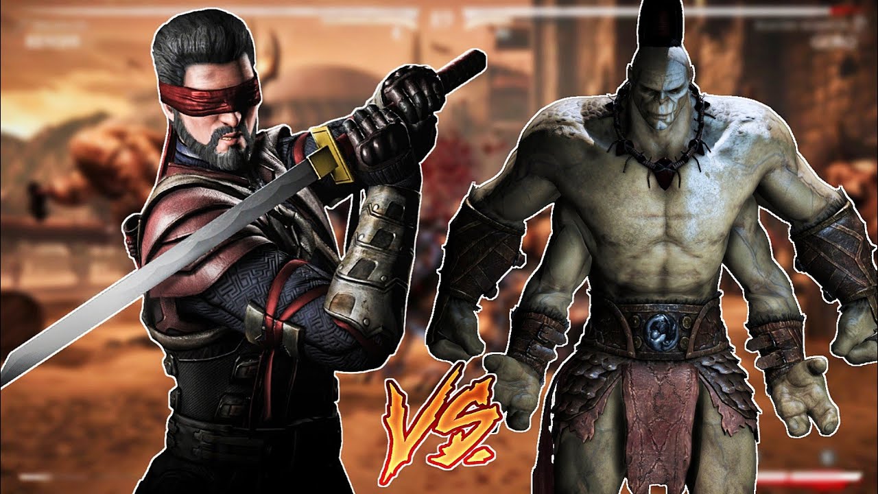mortal kombat xl gameplay kenshi vs goro and fatality - YouTube