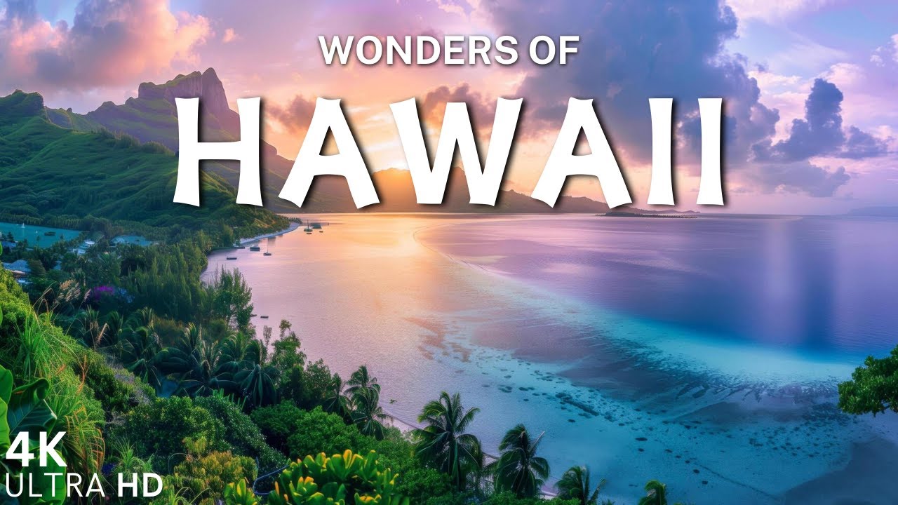 Hawaii 4K | Scenic Relaxation Film With Calming Music - YouTube