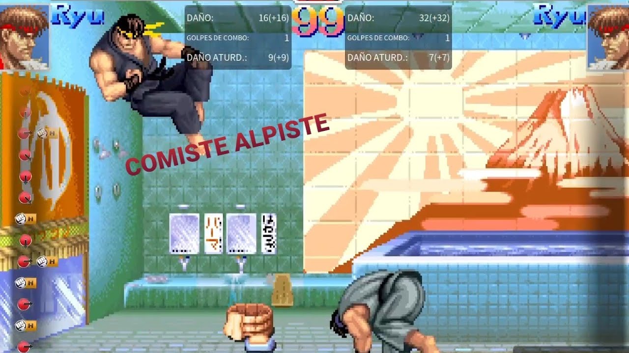 Super Street Fighter II TURBO / Throw Tech example. - YouTube