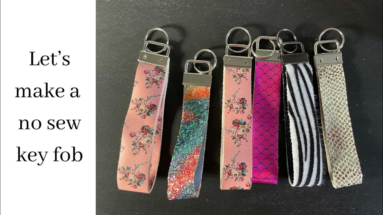 Let make a no sew key fob! - YouTube