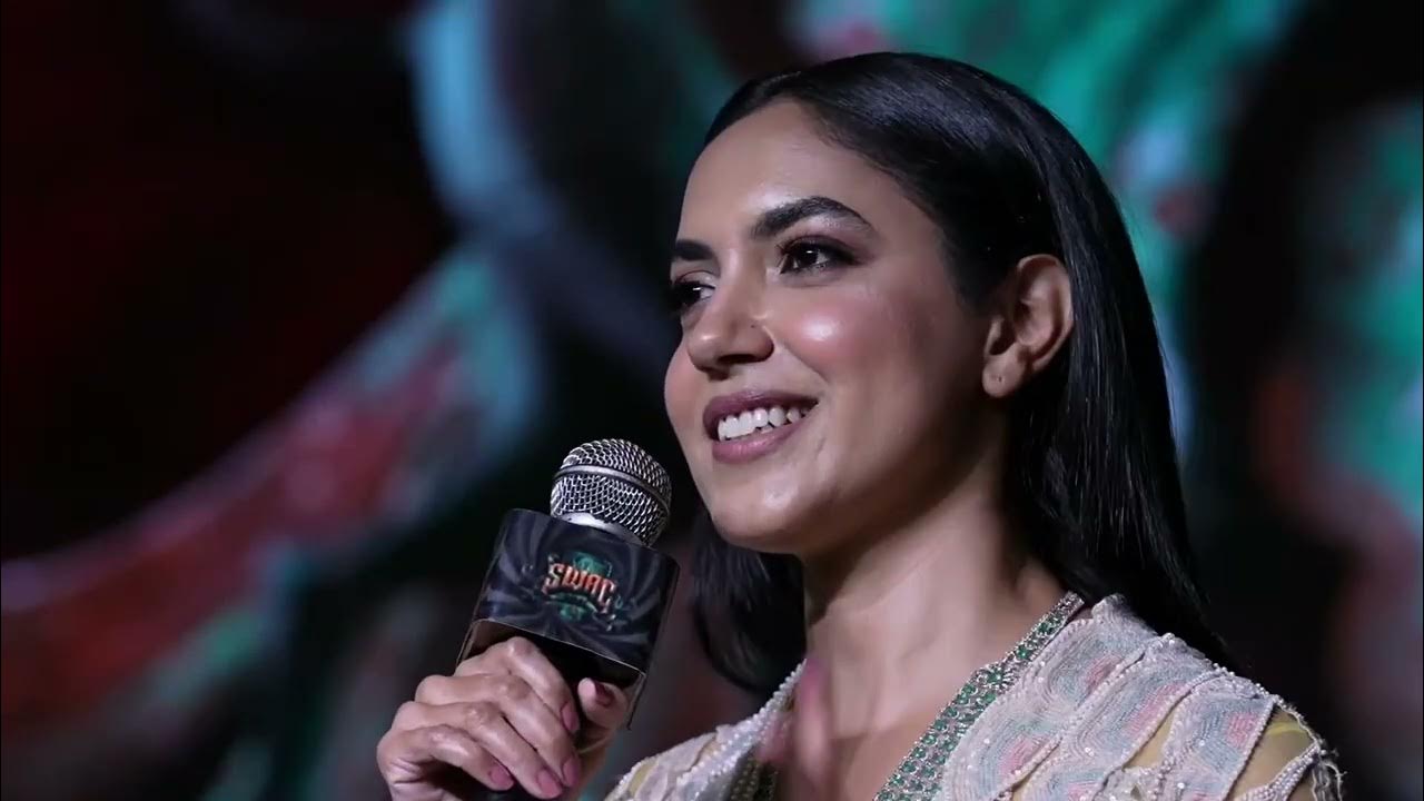 Actress Ritu Varma Speech At SWAG Pre-Release Event | Sree Vishnu | TFPC - YouTube