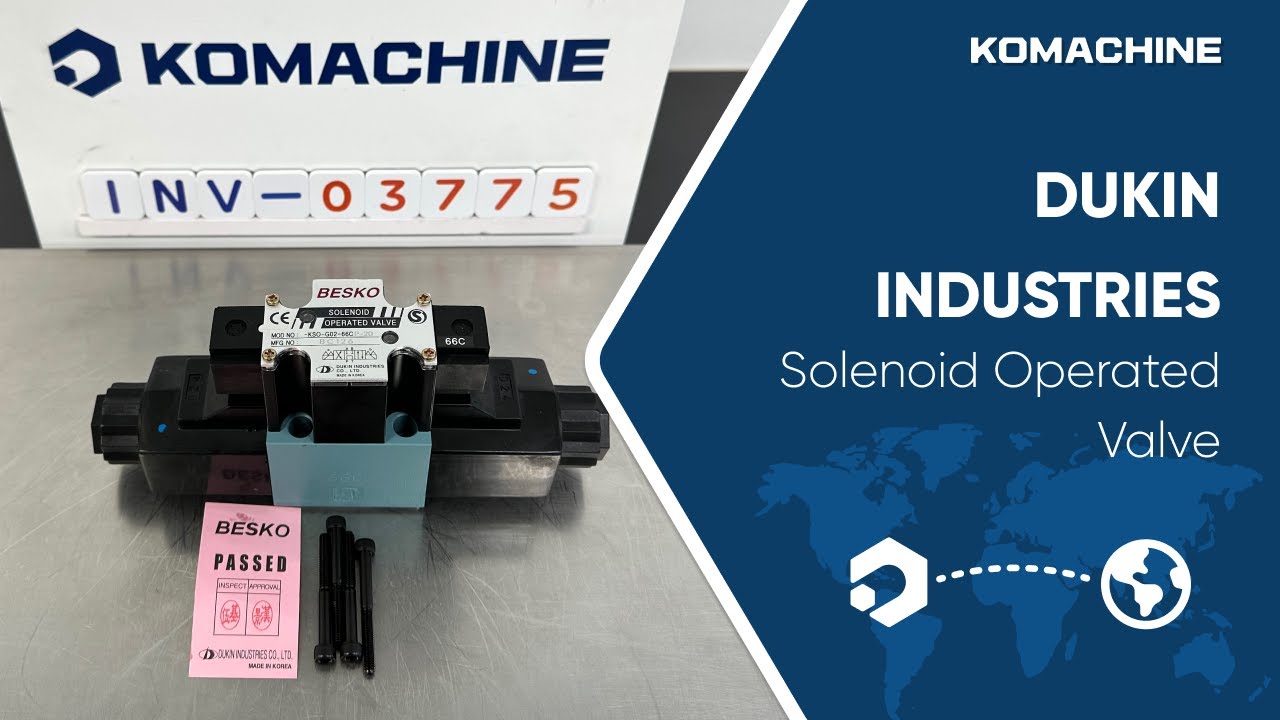 BESKO (DUCKIN INDUSTRIES) / Solenoid Operated Valve (KSO-G02-66CP-20 ...