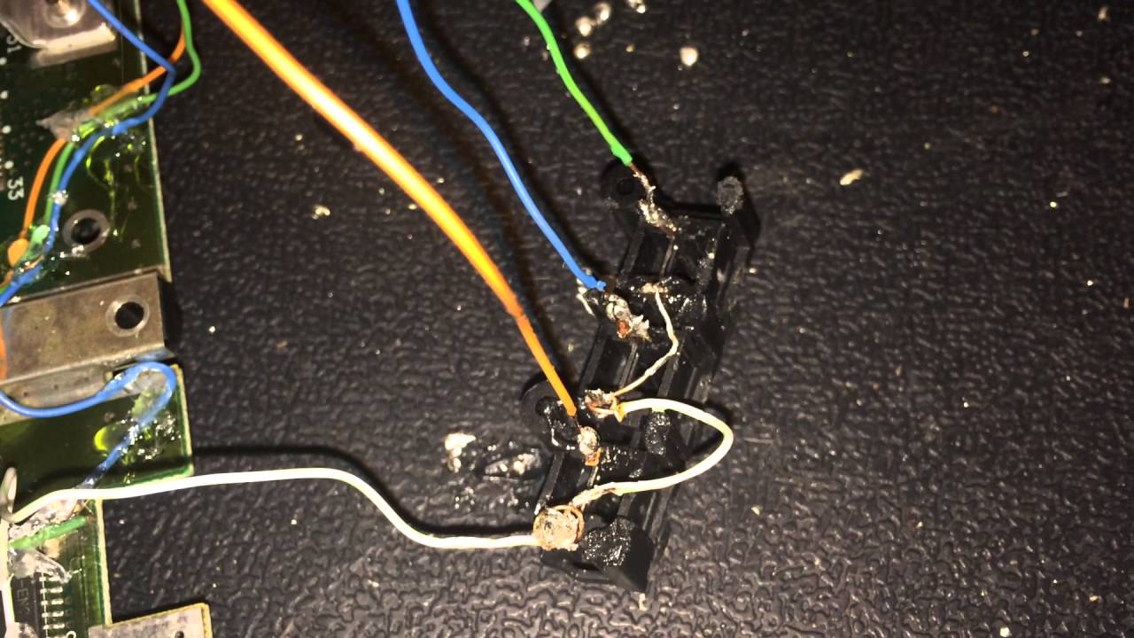 SNES S-ENC RGB Mod Wiring Success - YouTube