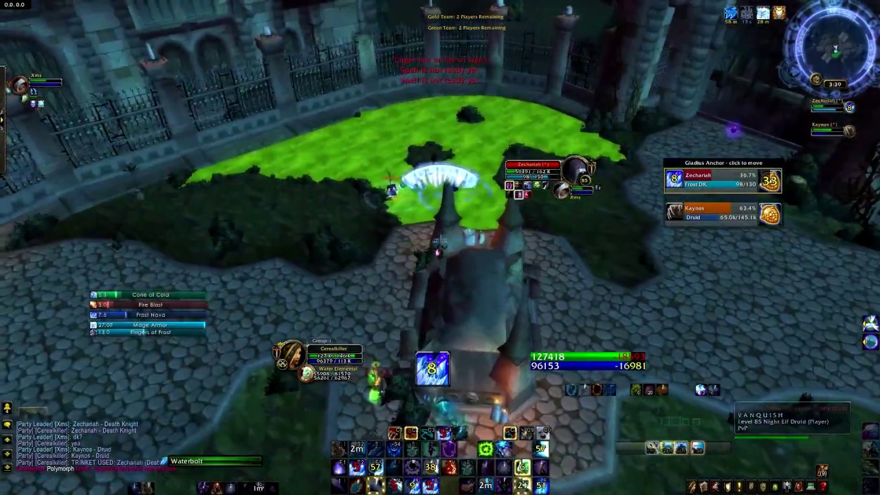 WoW PvP : 2v2 Arena | Double Mage in World of Warcraft Cataclysm 4.3 ...