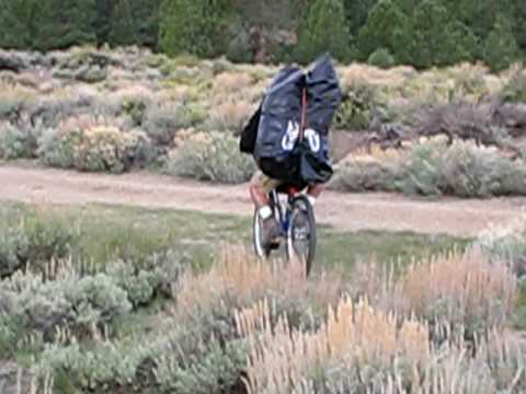 Kenny goes to Kirman Lake on bike! - YouTube