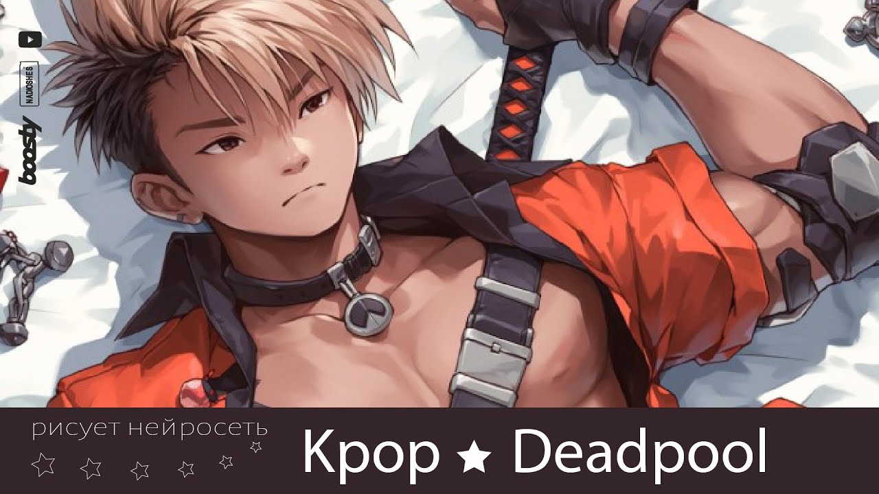 KPOP DEADPOOL: рисует нейросеть! Мой Boosty https://boosty.to/nadushes/donate - YouTube