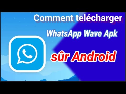 Comment TELÉCHARGER WhatsApp wave sûr android abonnez 👈vous - YouTube