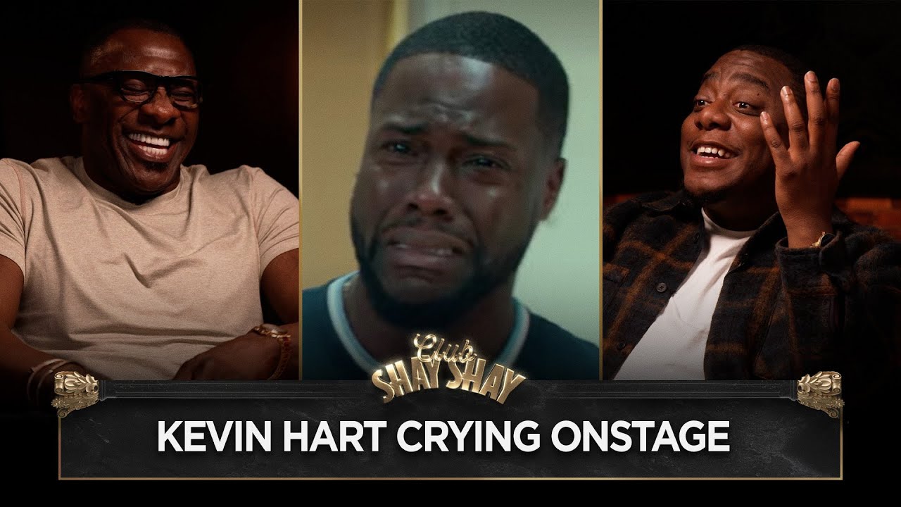 Kevin Hart Crying On Stage Motivated Ryan Davis I CLUB SHAY SHAY - YouTube