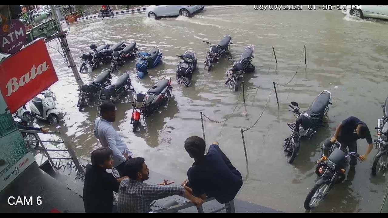 FLOOD IN AMBALA ROAD LIVE - YouTube