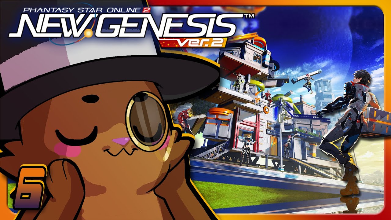 Look at all those SHADED CELLS [Phantasy Star Online 2: New Genesis #6 ...