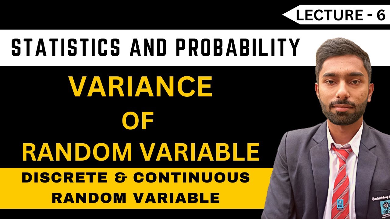 Variance Of Random Variable | Co-Variance | Standard Deviation ...