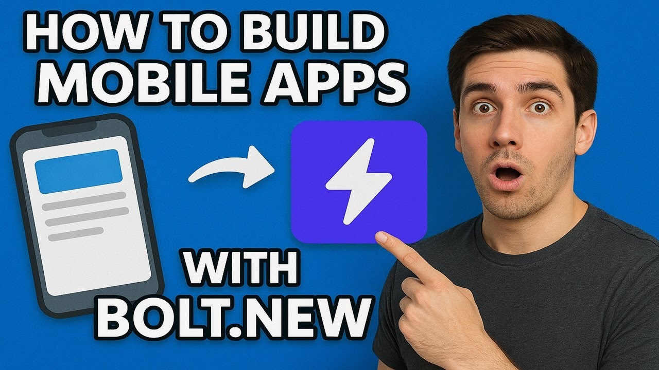 How to build apps with bolt new - YouTube