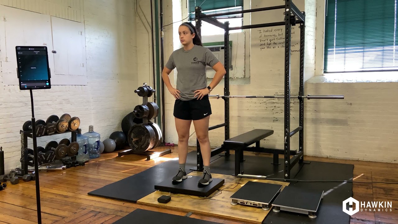 Multi Rebound Test Using the HD Software on Bertec Force Plates - YouTube