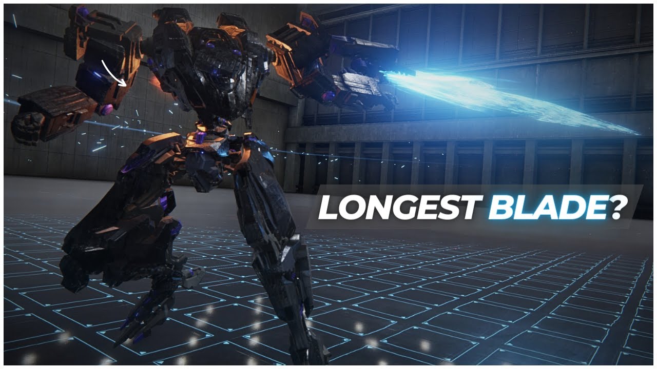 The Longest Reaching Blade in Armored Core 6 - YouTube
