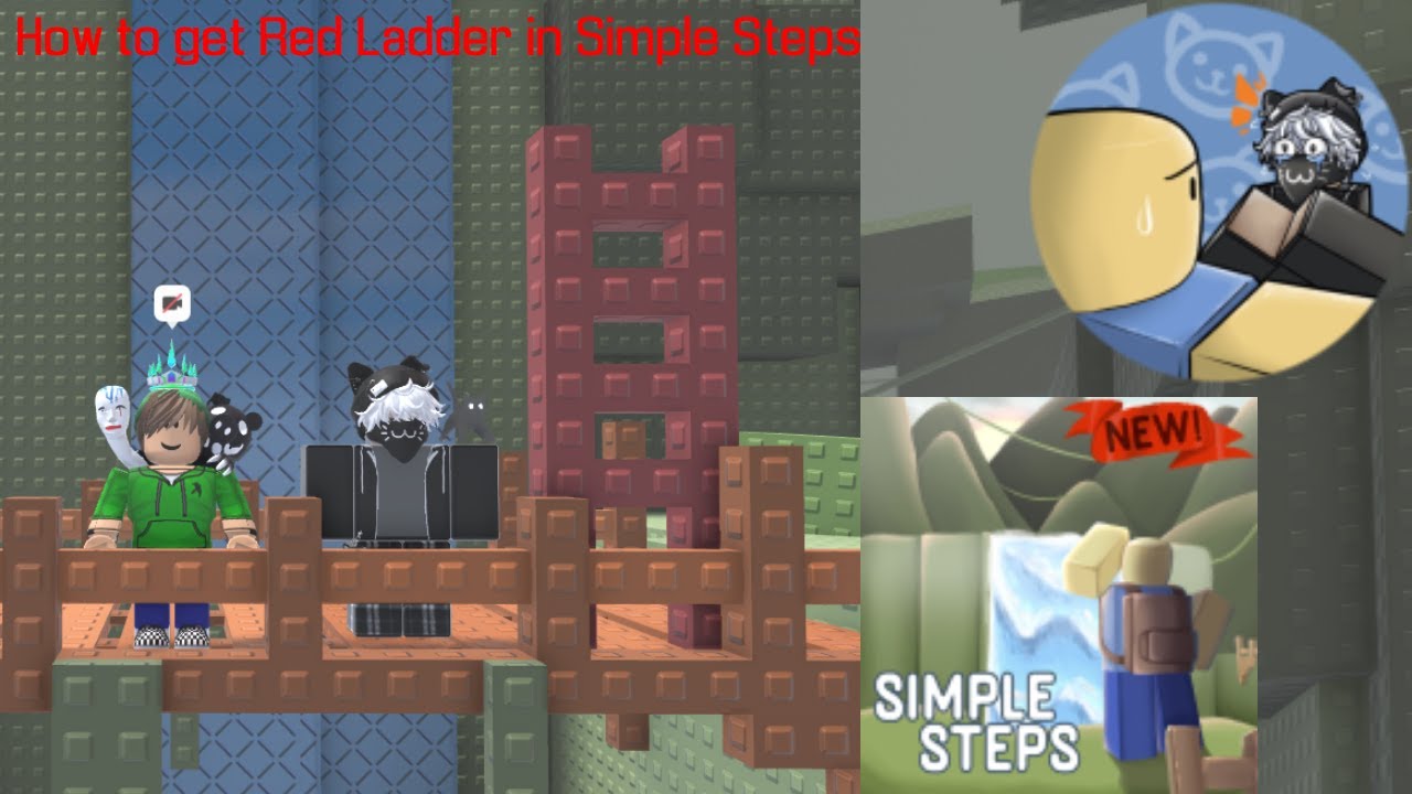 How to get Red Ladder in Roblox Simple Steps! (steep steps spinoff ...