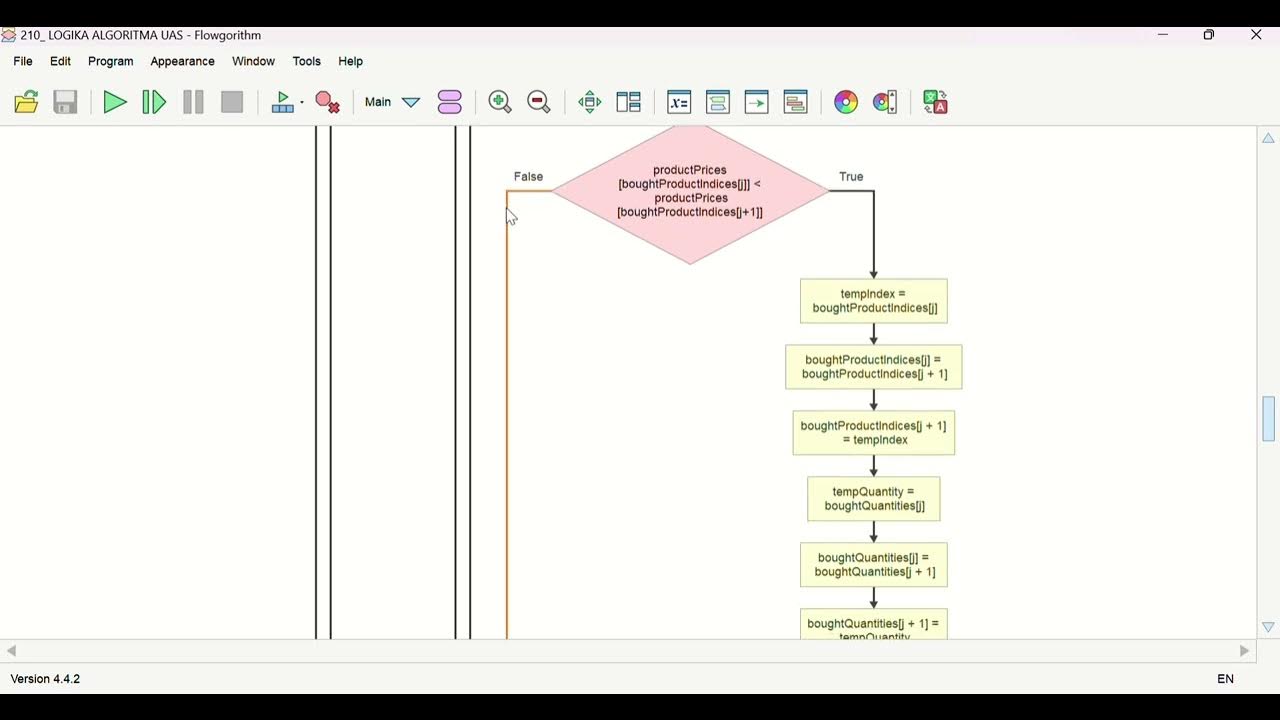 PROJECT UAS_ LOGIKA ALGORITMA - YouTube