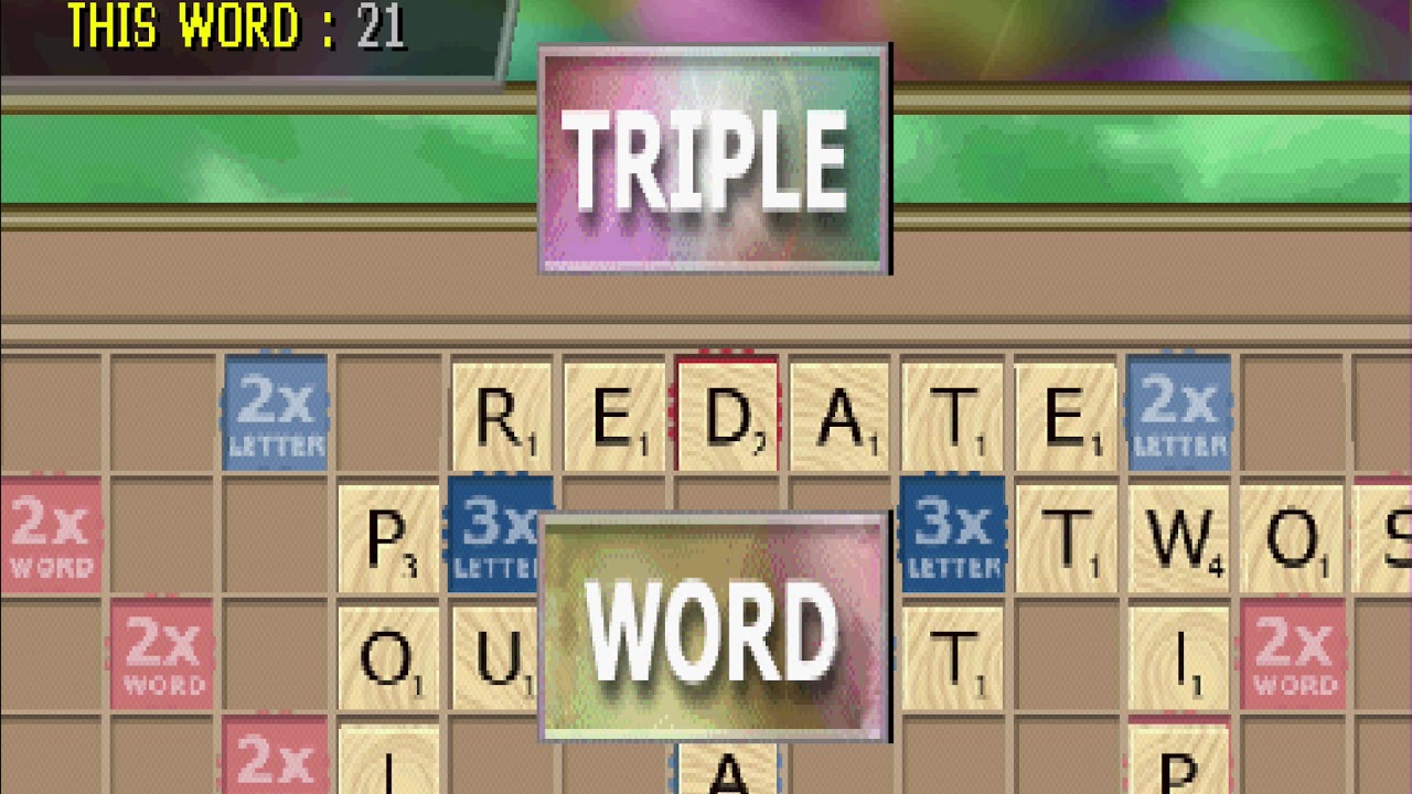 Scrabble Solitaire PS1 - 7:54 - YouTube