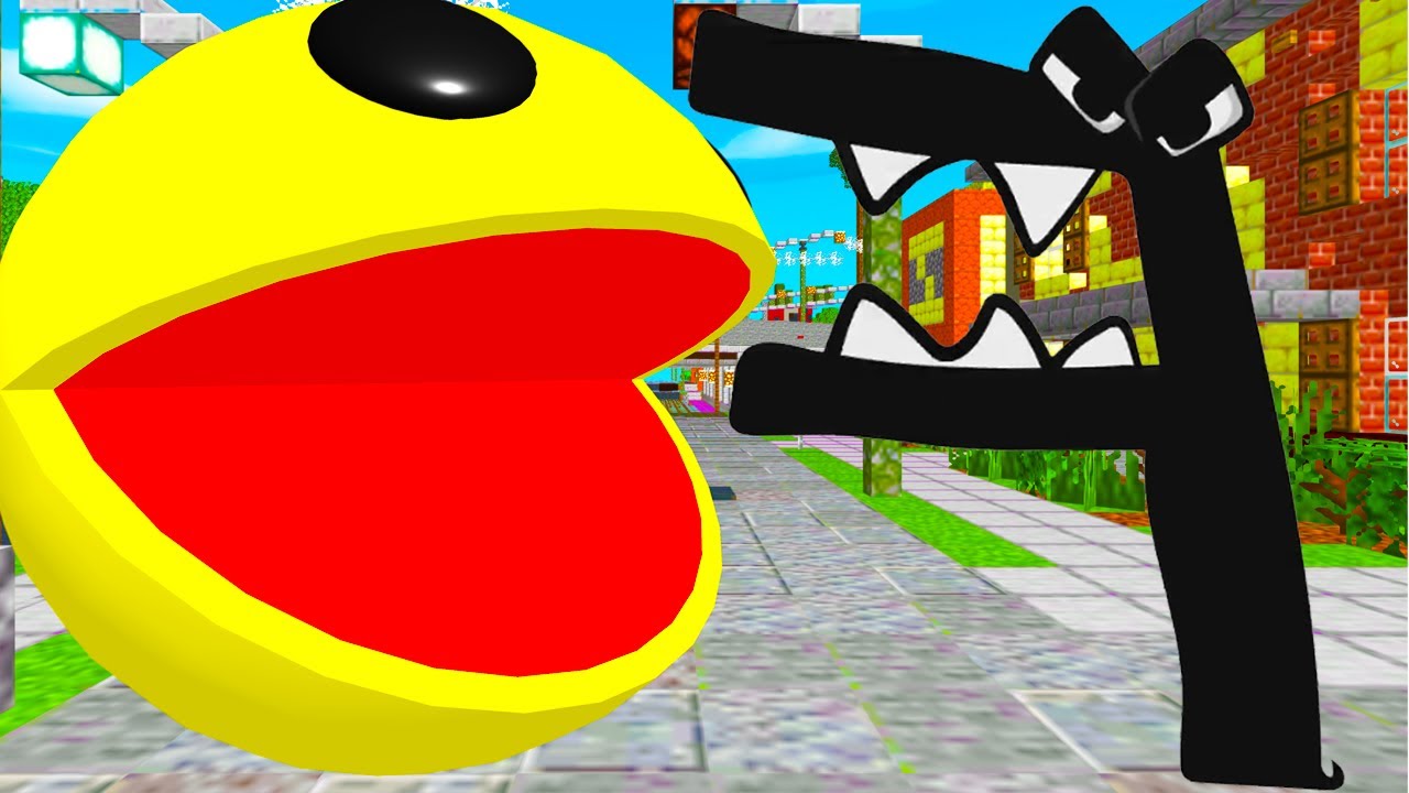 Pac Man VR 360 - alphabet lore memes funny 360° video - YouTube