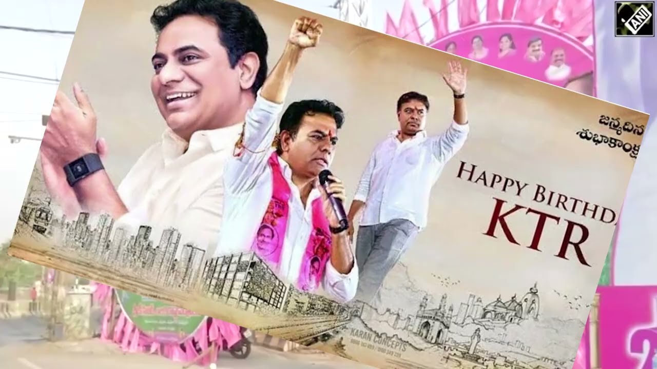 minister ktr Birthday day special song - YouTube