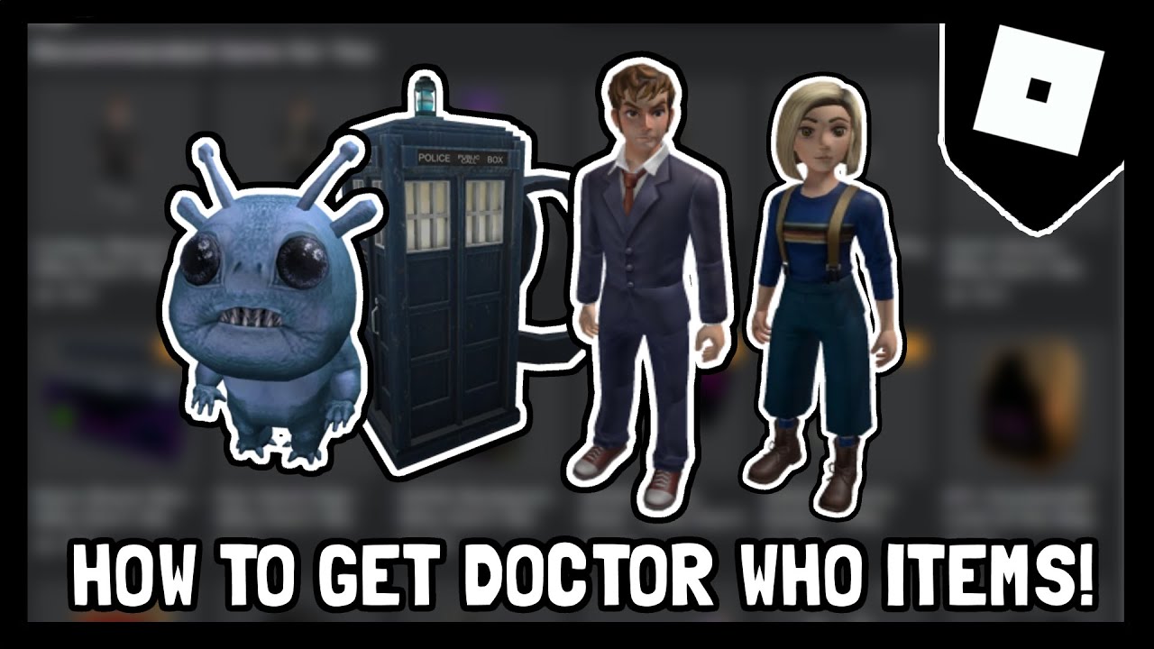 [FREE ITEM] HOW TO GET DOCTOR WHO ITEMS + BUNDLES - YouTube