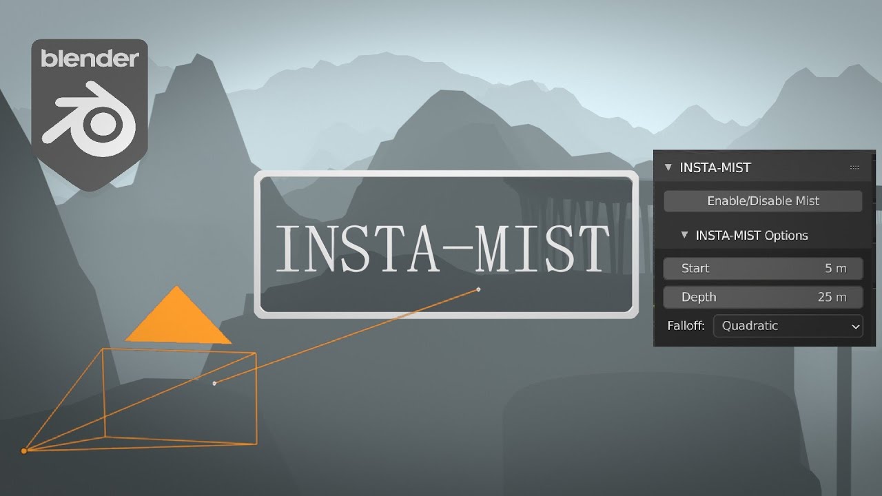 Preview: INSTA-MIST Free Blender Addon (Version 1.0) - YouTube