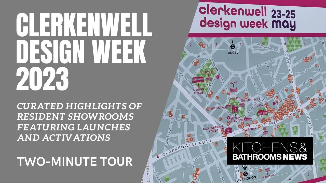 Two-minute tour: Clerkenwell Design Week 2023 - YouTube
