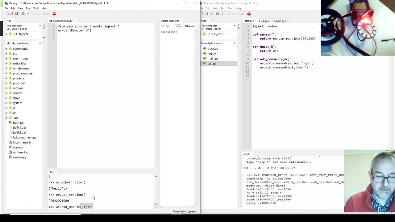 Tutorial LMS-ESP32: part 4, adding multple modules with UartRemote ...