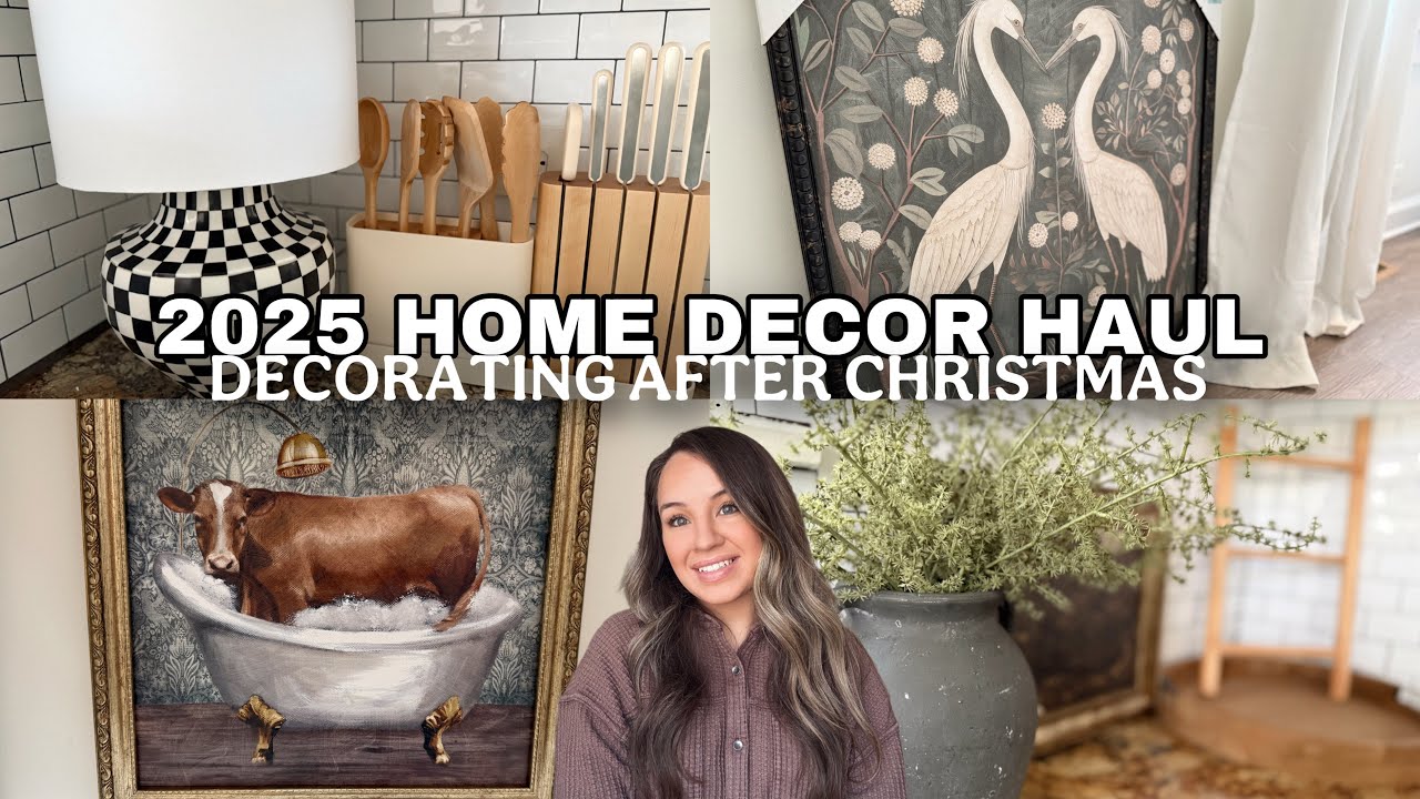2025 NEUTRAL HOME DECOR HAUL / NEW HOBBY LOBBY SPRING DECOR ...