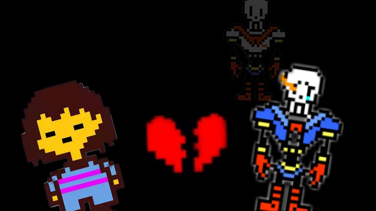 Disbelief Paps Vs Chara #Undertale - YouTube