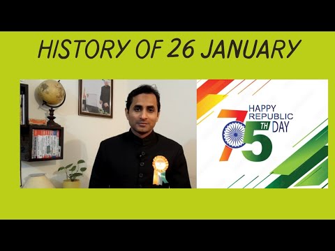 History of 26 January #75th republic day of India - YouTube