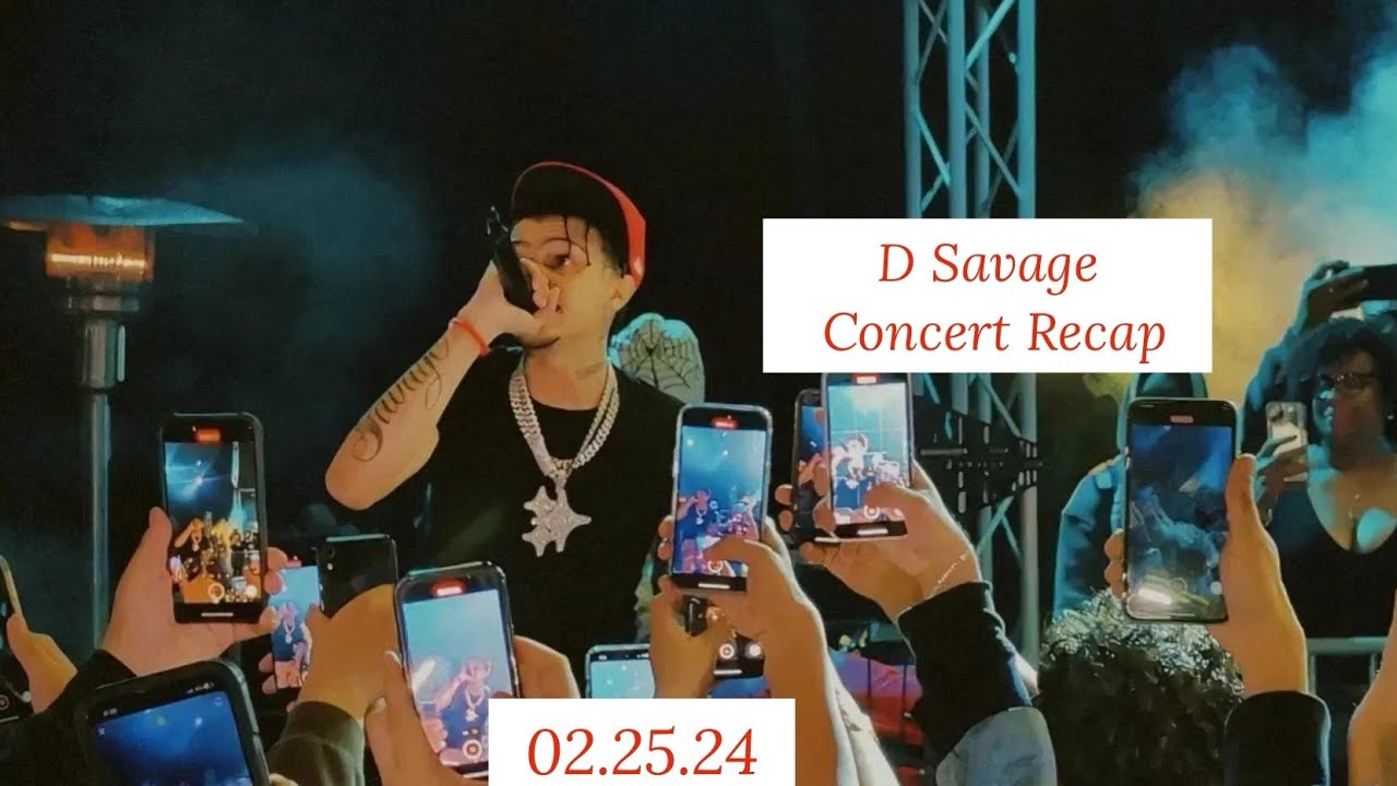 D Savage Concert Recap (Live) in Garden Grove, CA 02.25.24 - YouTube
