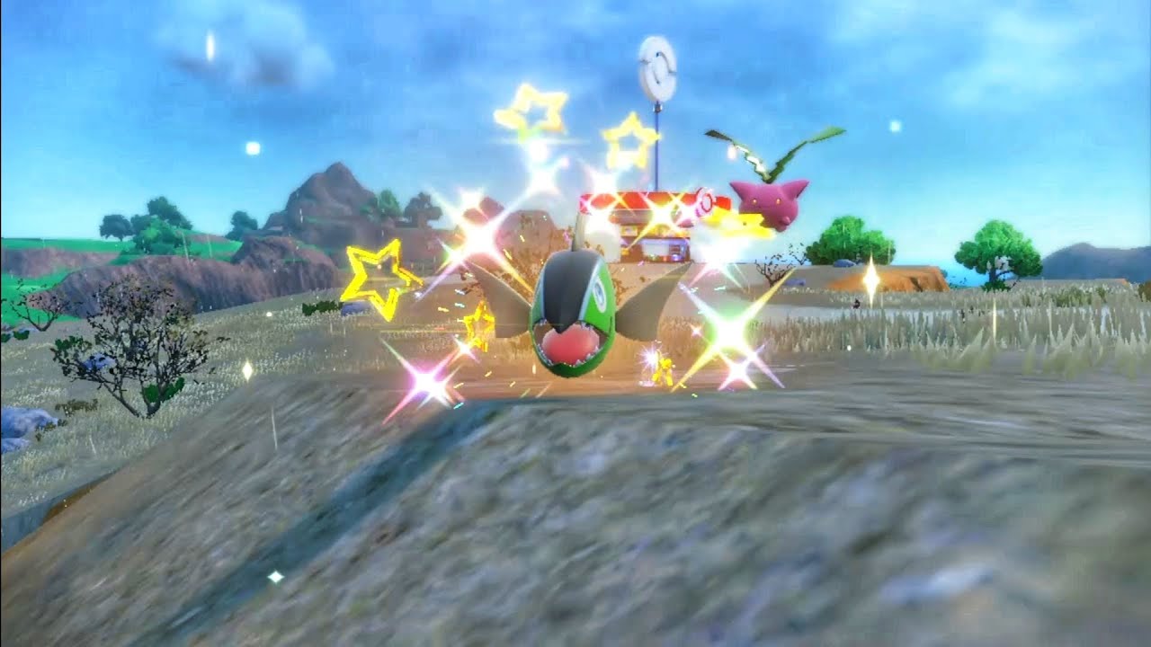 SHINY WHITE-STRIPED BASCULIN in Pokemon Scarlet and Violet - YouTube