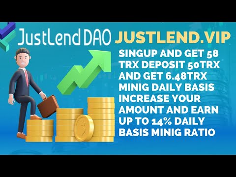 Justlend DHO Offering You The Smoothest Earnings Start Your Earnings ...