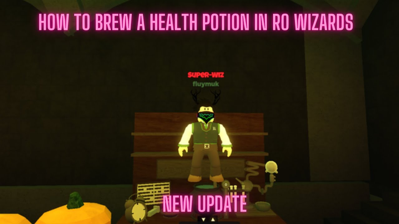How to brew a novice/health potion in RO WIZARDS ROBLOX - YouTube