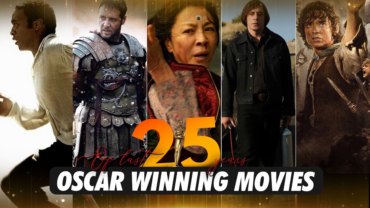 25 Best Picture Oscar Winners From the Past 25 Years - YouTube