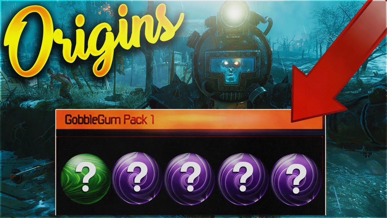 BEST GOBBLE GUM PACK FOR ORIGINS REMASTERED EASTER EGG! - BLACK OPS 3 ...