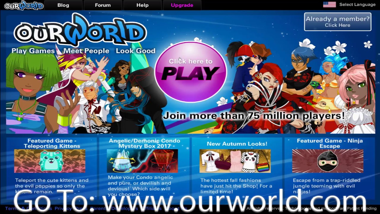 ourWorld Walkthrough 01 - Game Introduction - YouTube