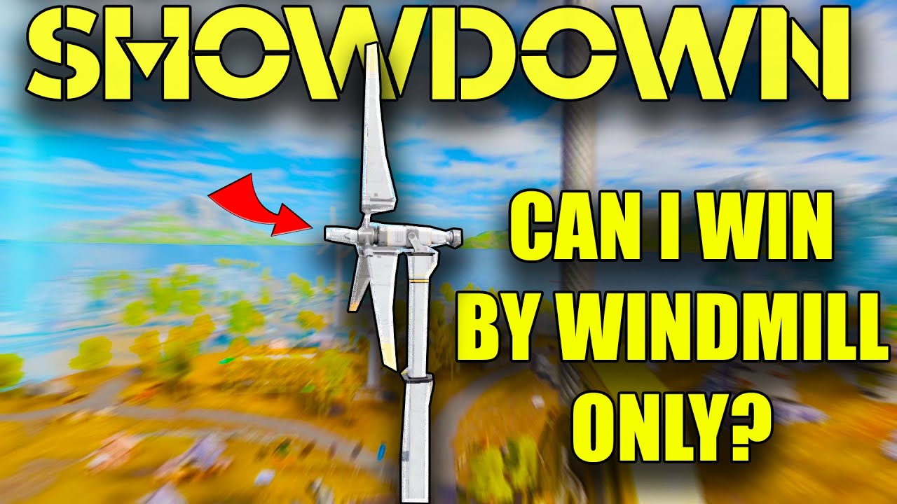 Can You WIN by Camping on a Windmill Challenge? Contractors Showdown ...