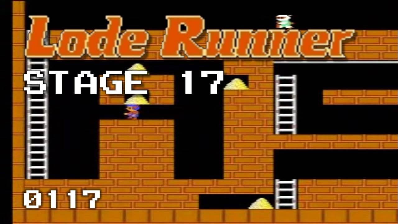 Lode Runner 1 - Stage 17 [0117] - YouTube