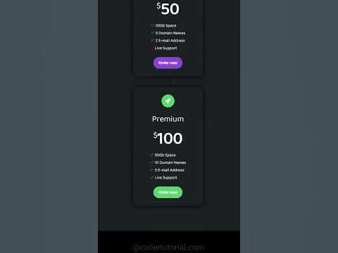 Building a Dark and Light Theme Cards Using Simple HTML & CSS # ...